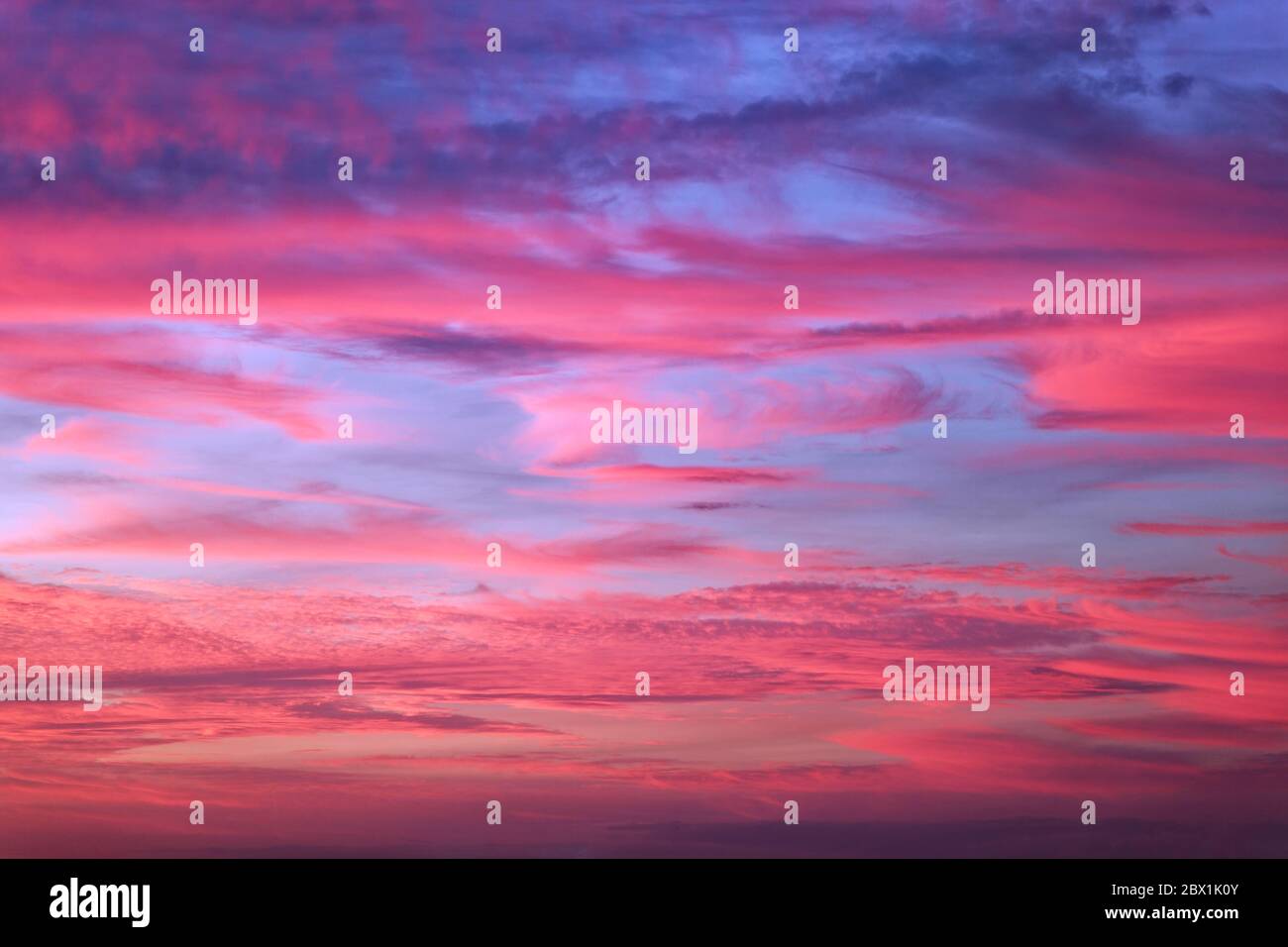 Red blue clouds hi-res stock photography and images - Alamy