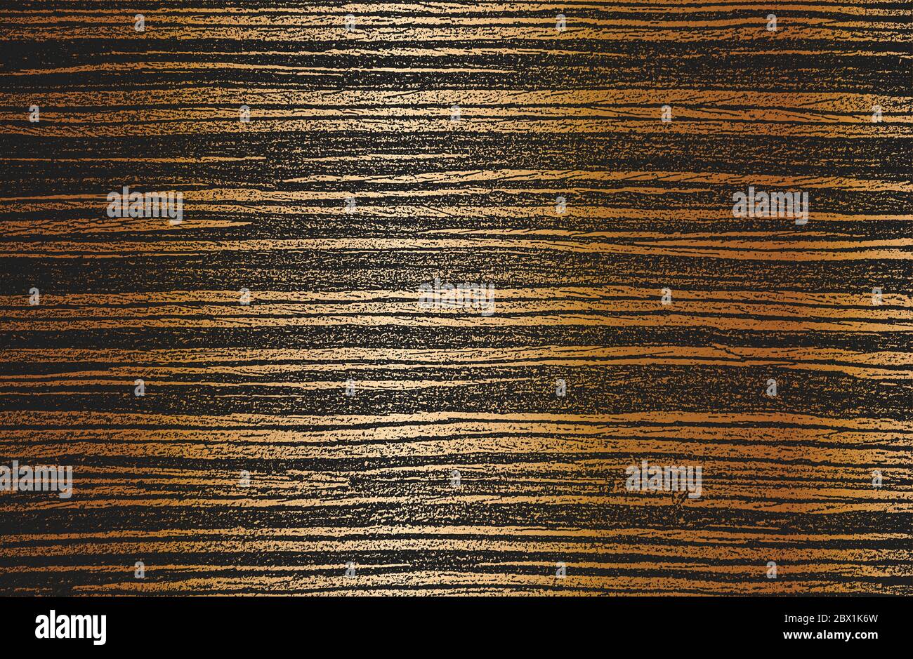 Distressed overlay golden, bronze, copper wooden plank texture, grunge ...