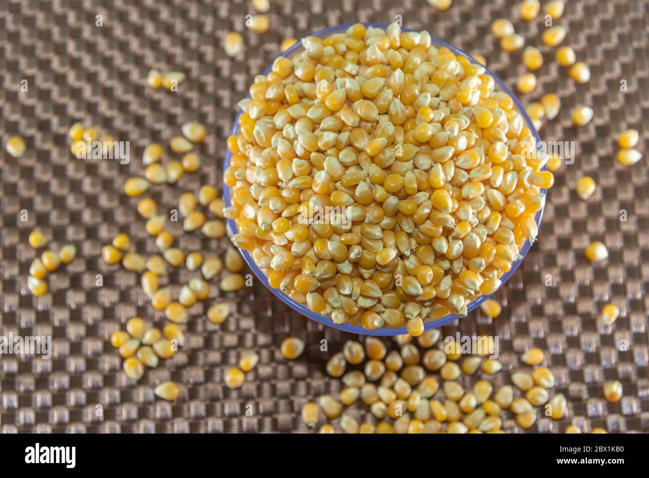 Popcorn kernels. Popcorn is a little different from the usual, as it ...