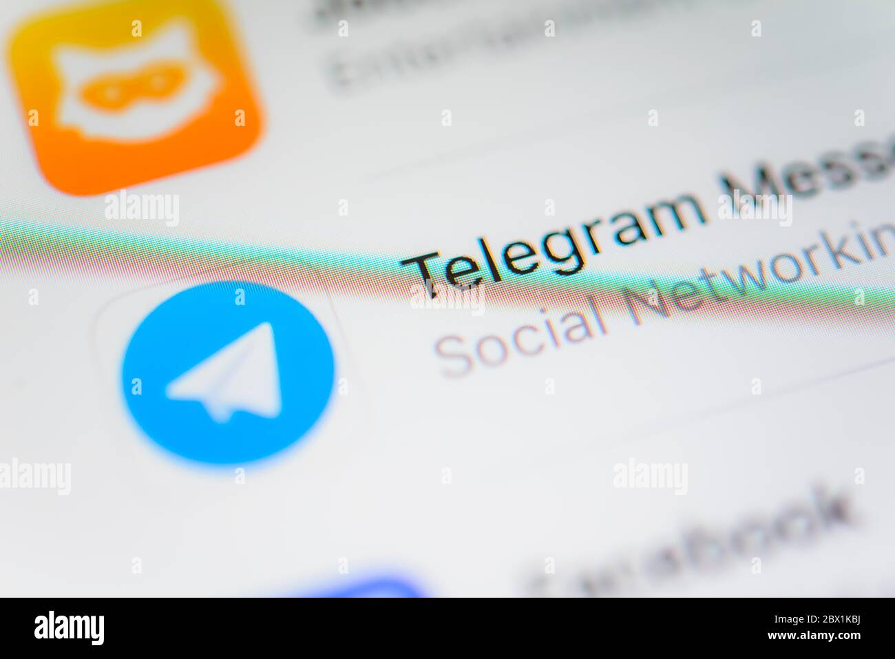 Telegram Messenger App, Instant Messenger service, app icon, screenshot ...