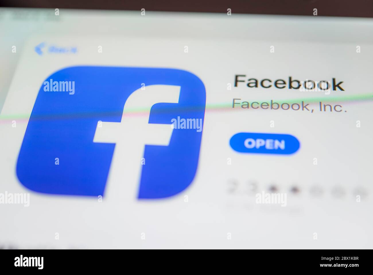 Facebook App, social network, app icon, screenshot, smartphone, detail ...
