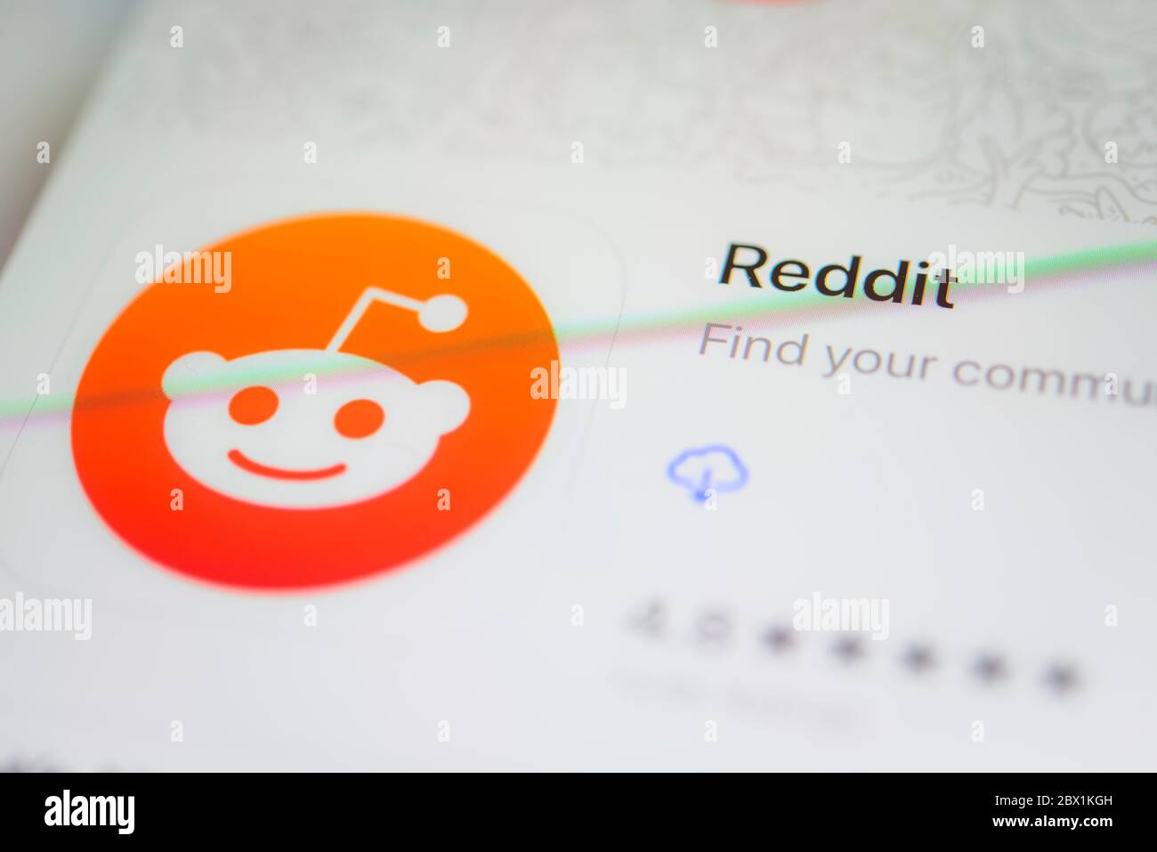 Reddit App, social network, app icon, screenshot, smartphone, detail ...