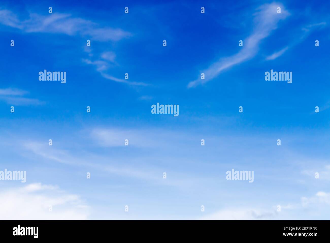 Blue sky background with white clouds.Blur or Defocus image Stock Photo ...