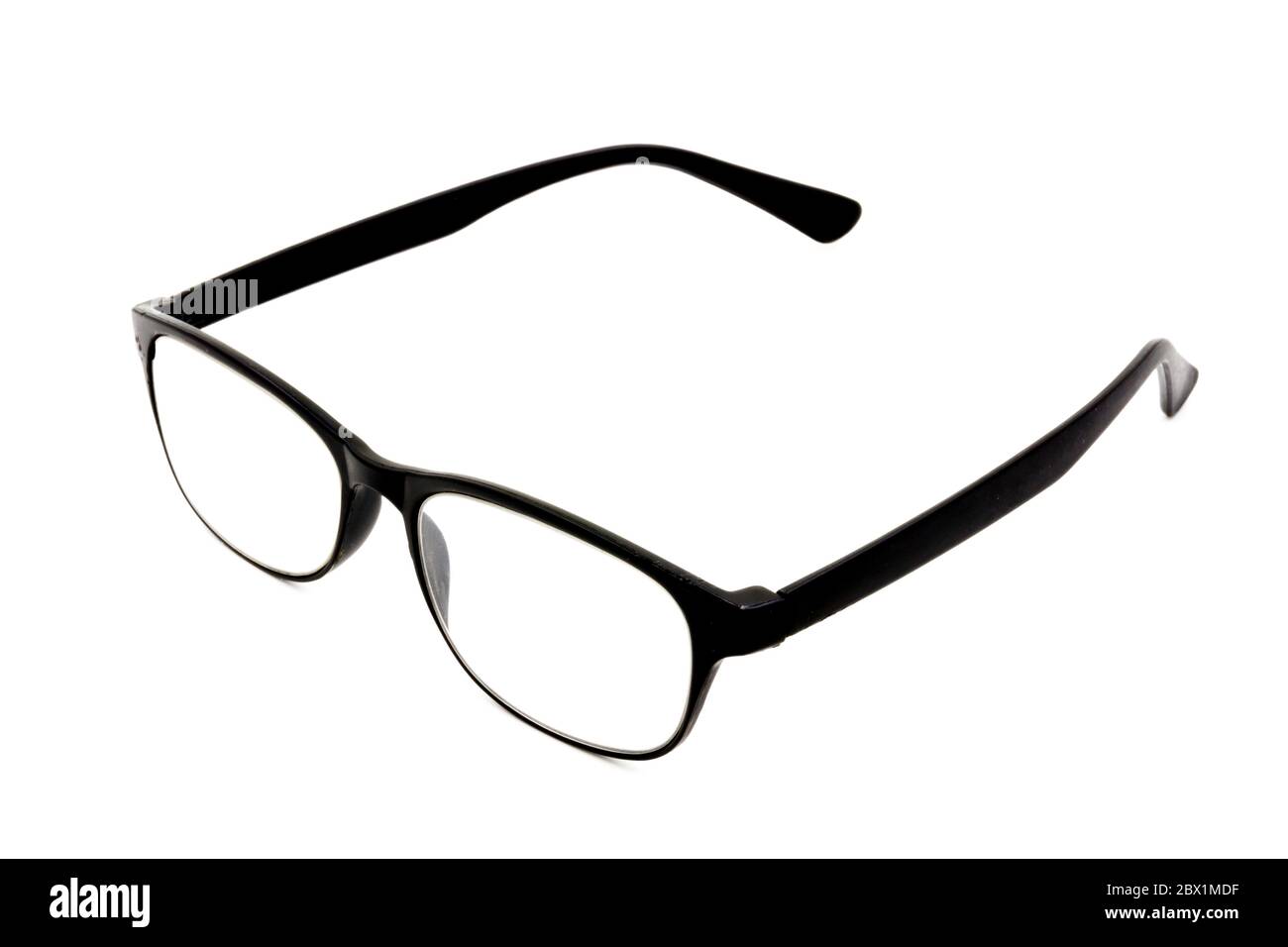 Eye glasses isolated on white background Stock Photo - Alamy