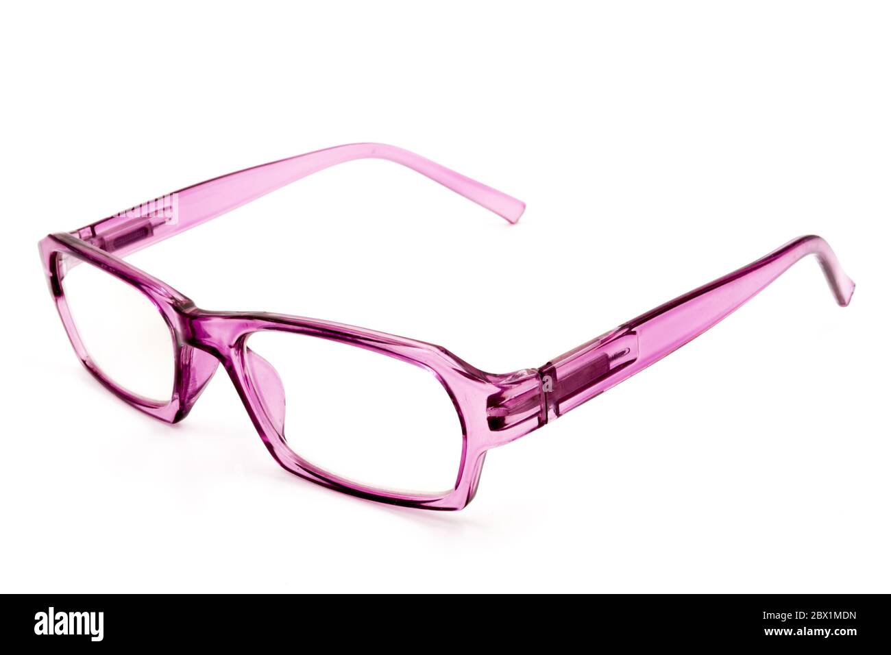 Eye glasses isolated on white background Stock Photo - Alamy