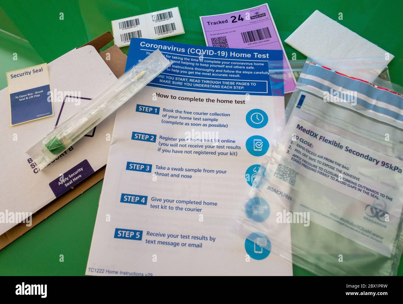 Covid test kit hi-res stock photography and images - Alamy