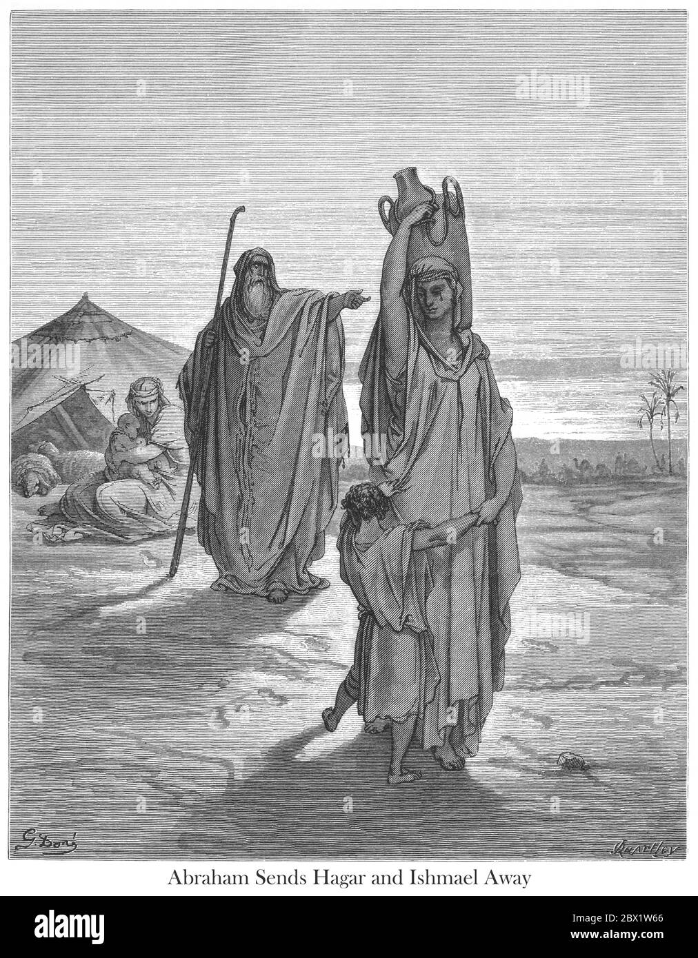 Abraham And Hagar Bible