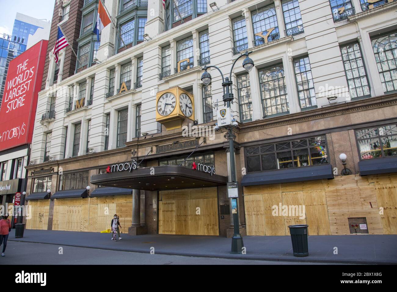 Boarded Up Windows Store
