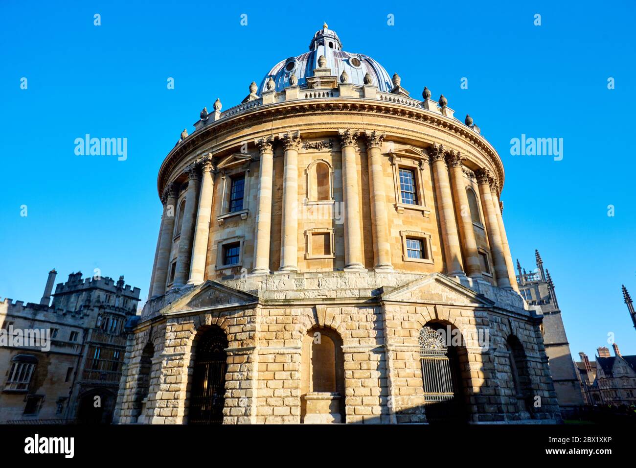 General view of the Radcliffe Camera, part of the Bodleian Library, in ...