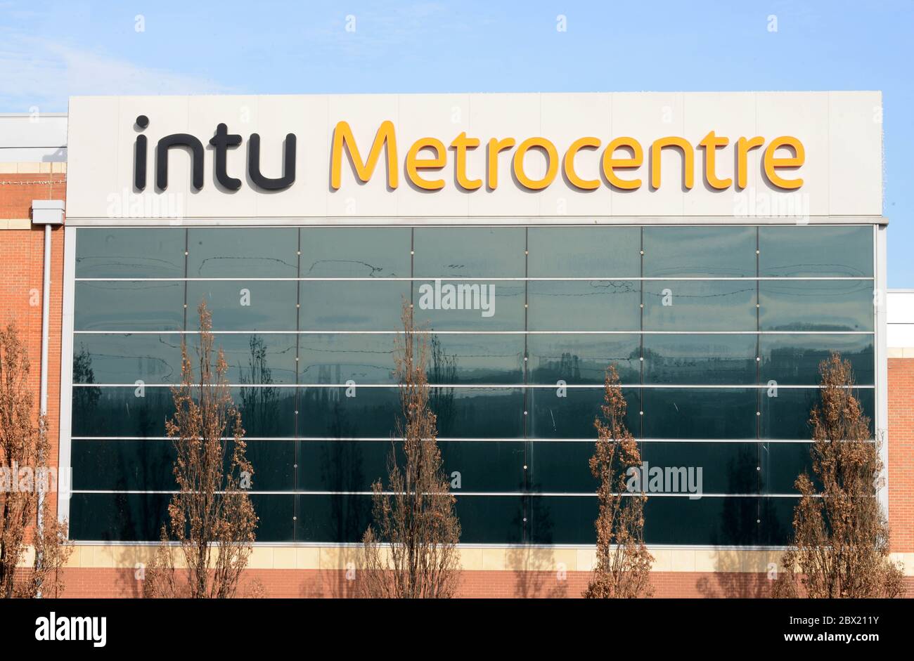 External views of The Metro Centre shopping centre in Gateshead Stock ...