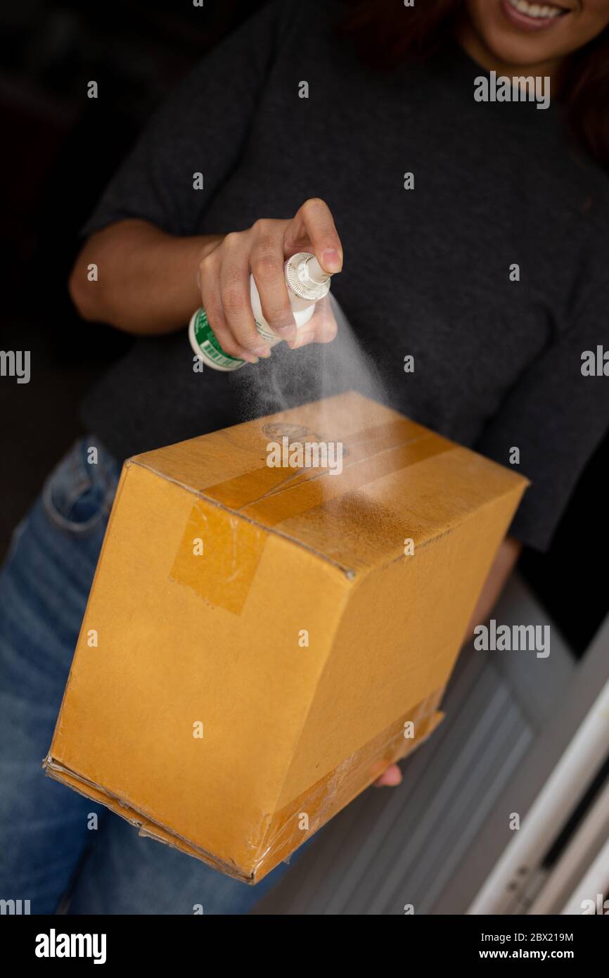 Disinfecting box hi-res stock photography and images - Alamy