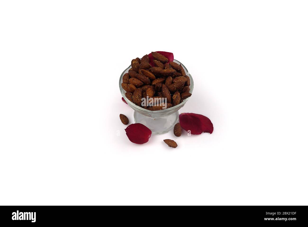 Dry Fruits Flavor in white background Stock Photo - Alamy