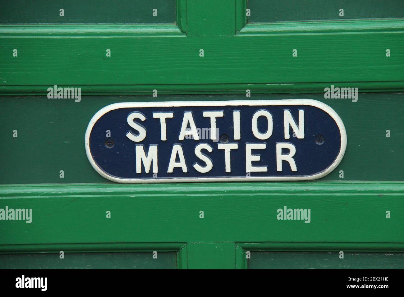 British rail station master hi-res stock photography and images - Alamy