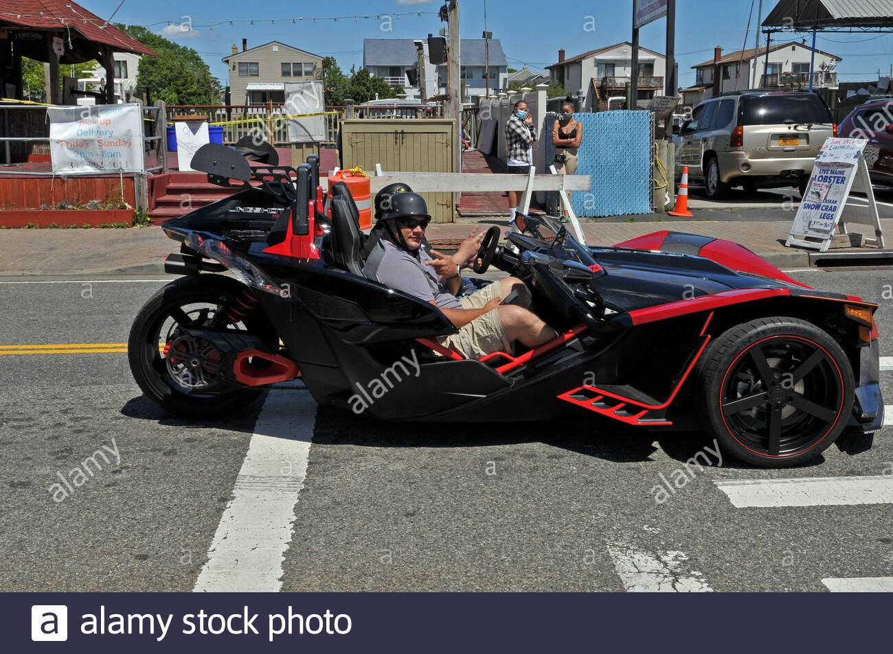Red Wheeled High Resolution Stock Photography and Images - Alamy