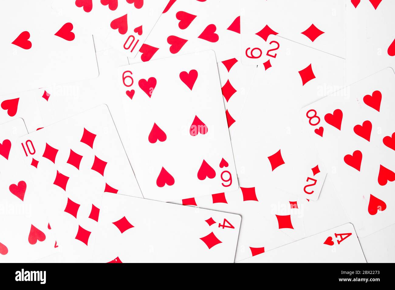 Background of Playing cards Stock Photo - Alamy