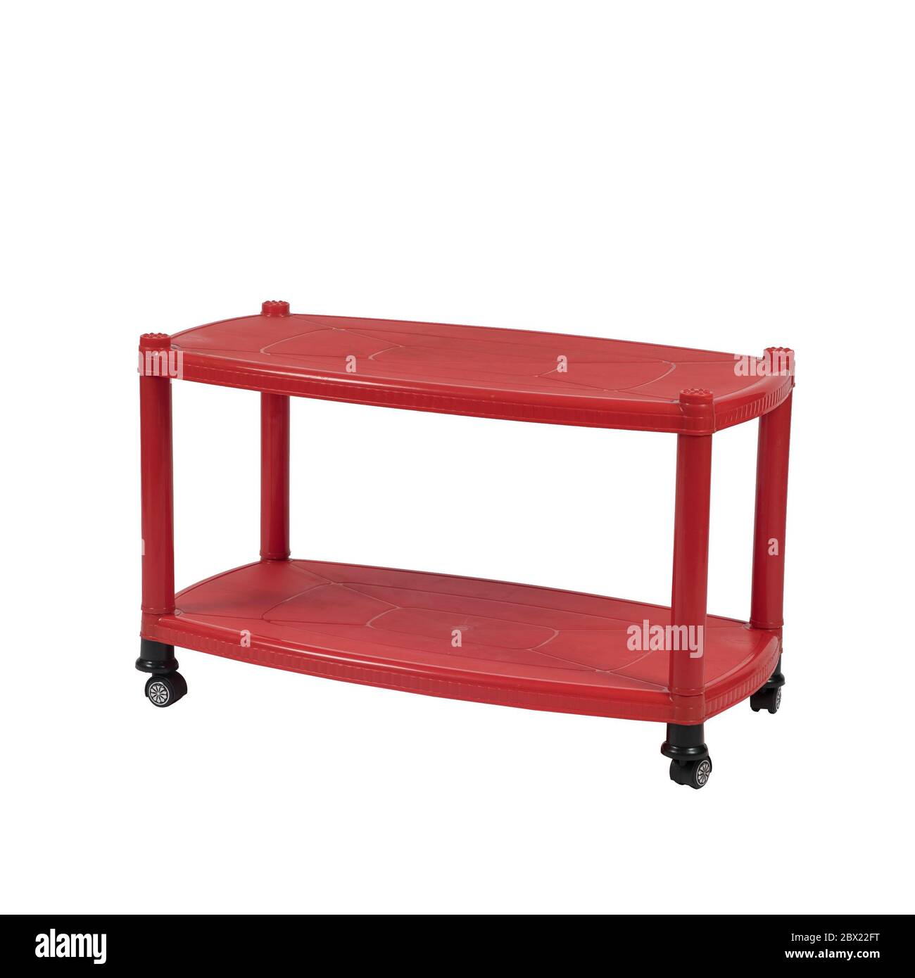 Plastic Furniture, chair, table, stool, table in white background Stock ...