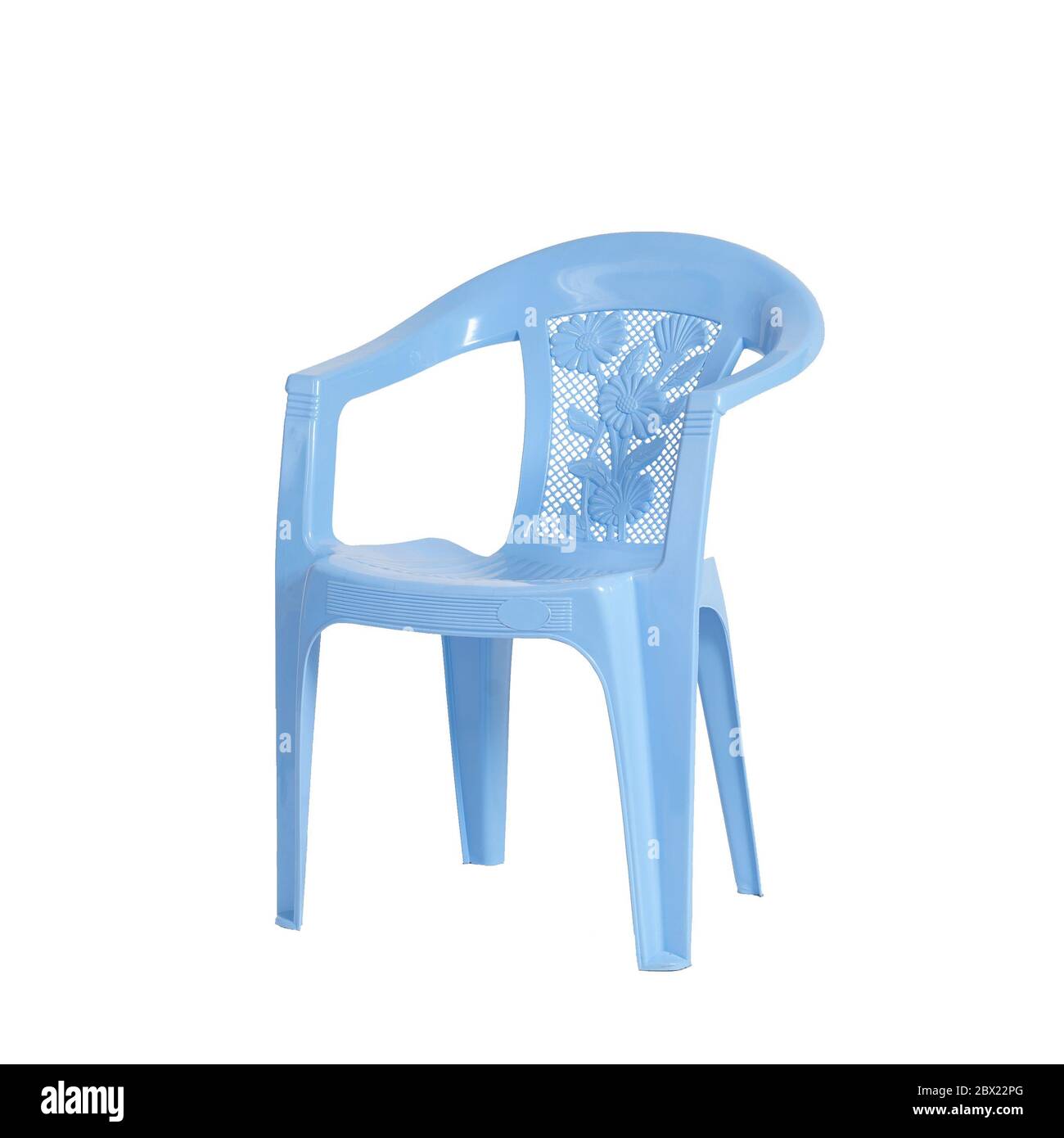 Plastic Furniture, chair, table, stool, table in white background Stock ...