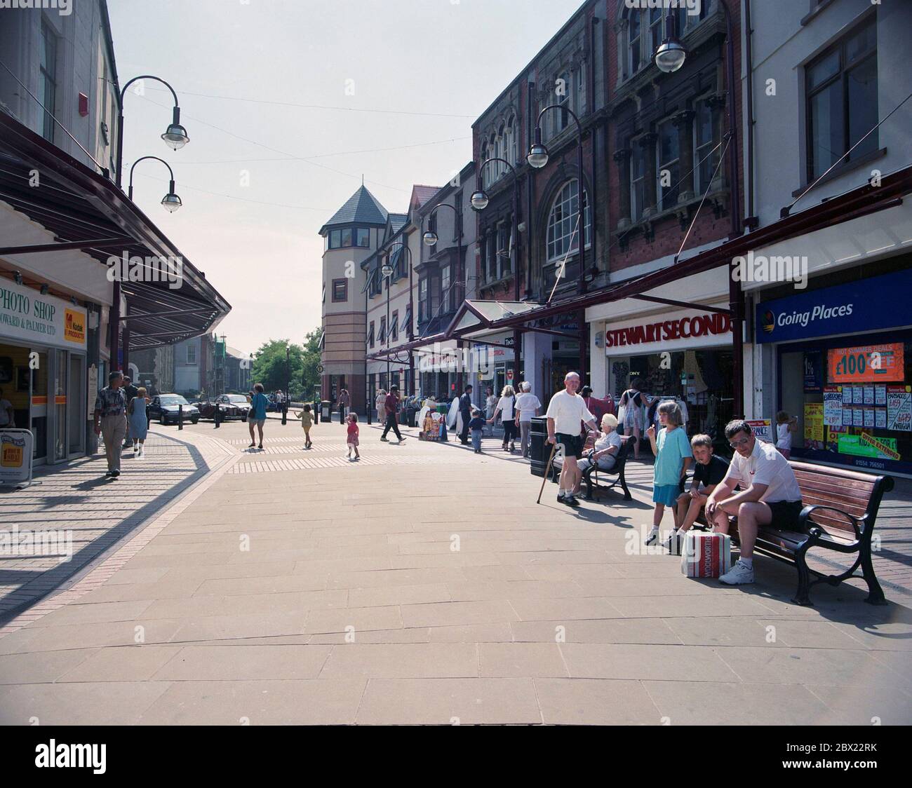 Llanelli town centre hi-res stock photography and images - Alamy
