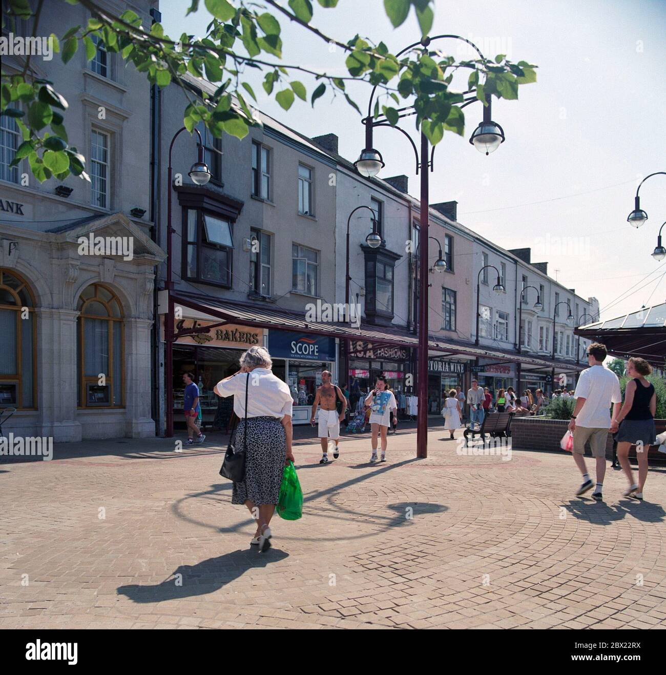 Llanelli wales town centre hi-res stock photography and images - Alamy