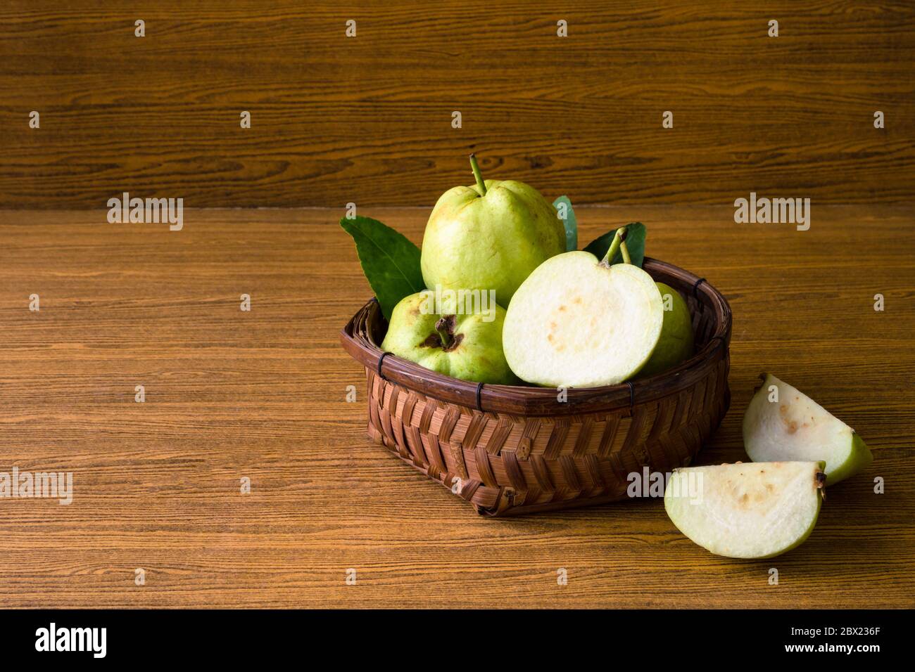 Guava in basket hi-res stock photography and images - Alamy