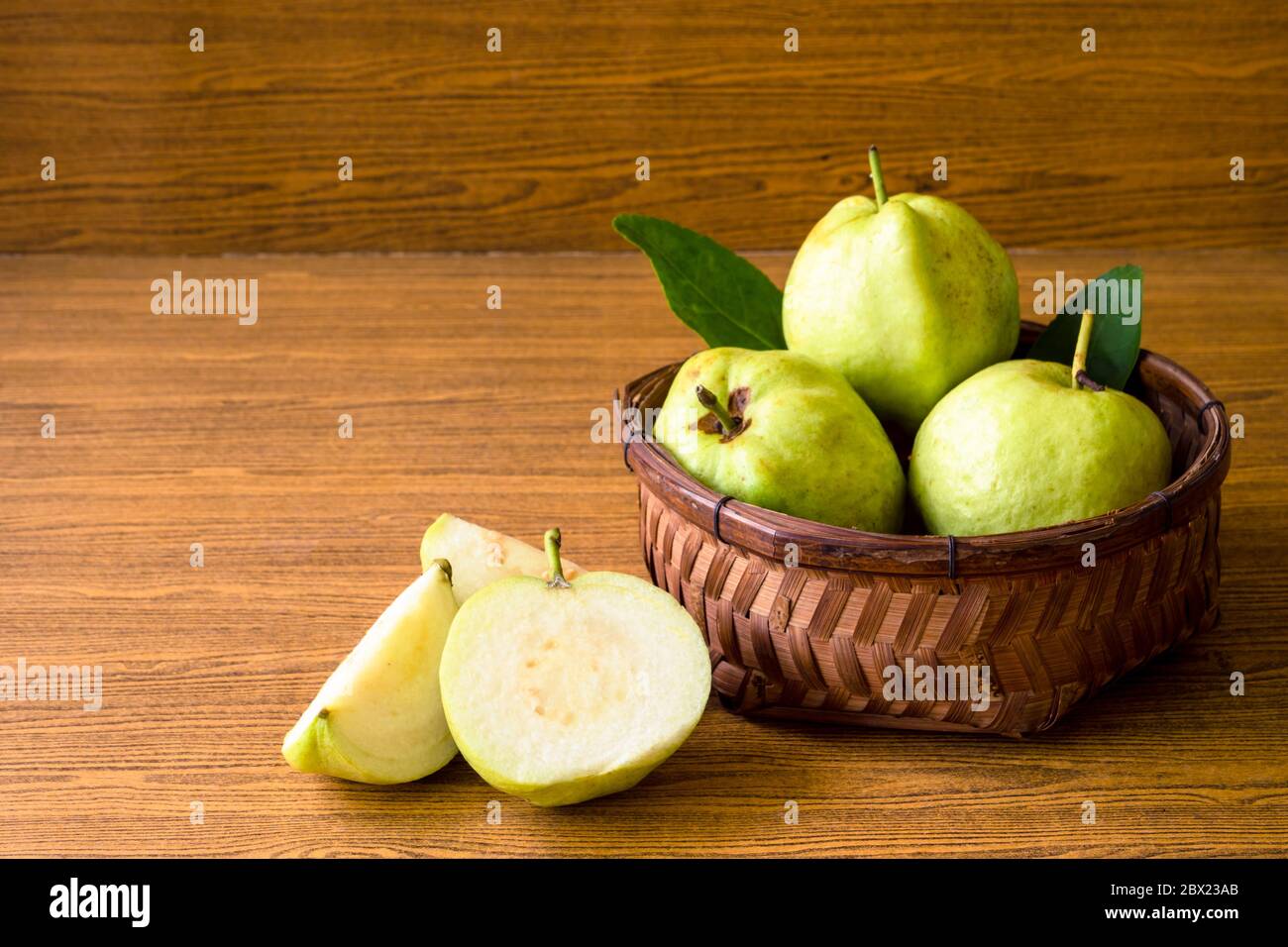 Guava in basket hi-res stock photography and images - Alamy