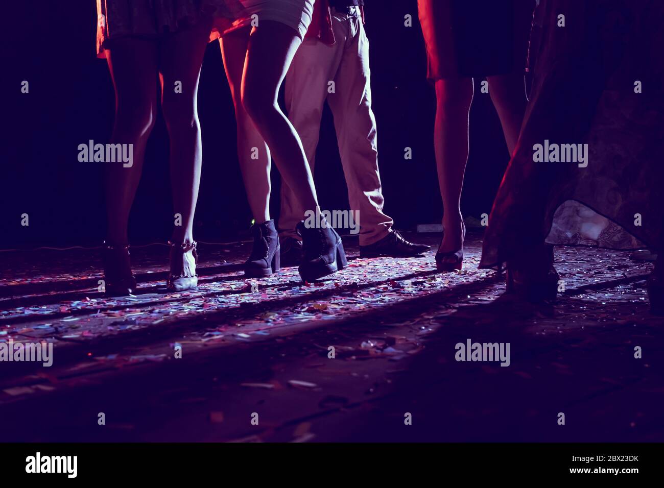 Girls club legs hi-res stock photography and images - Alamy