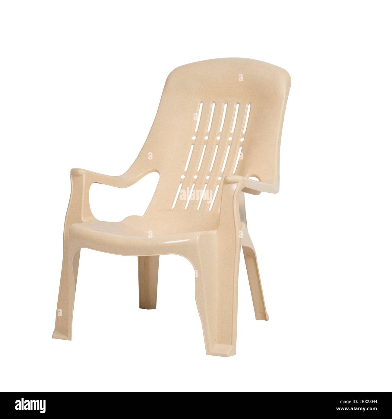 Plastic Furniture, chair, table, stool, table in white background Stock ...