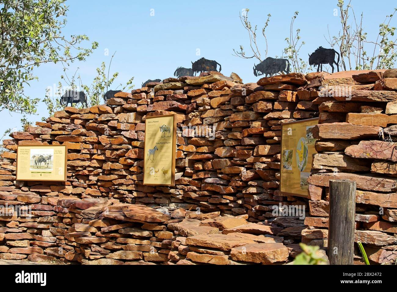 Serengeti National Park; Visitor Center; Wildebeest Informative Trail ...