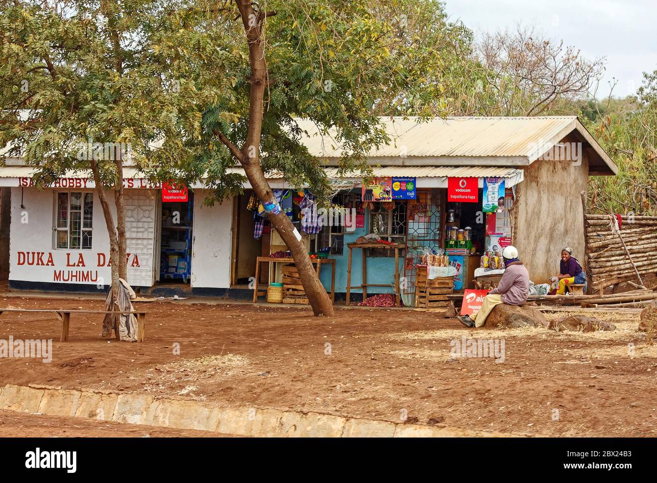 Stores roofs signs hi-res stock photography and images - Alamy