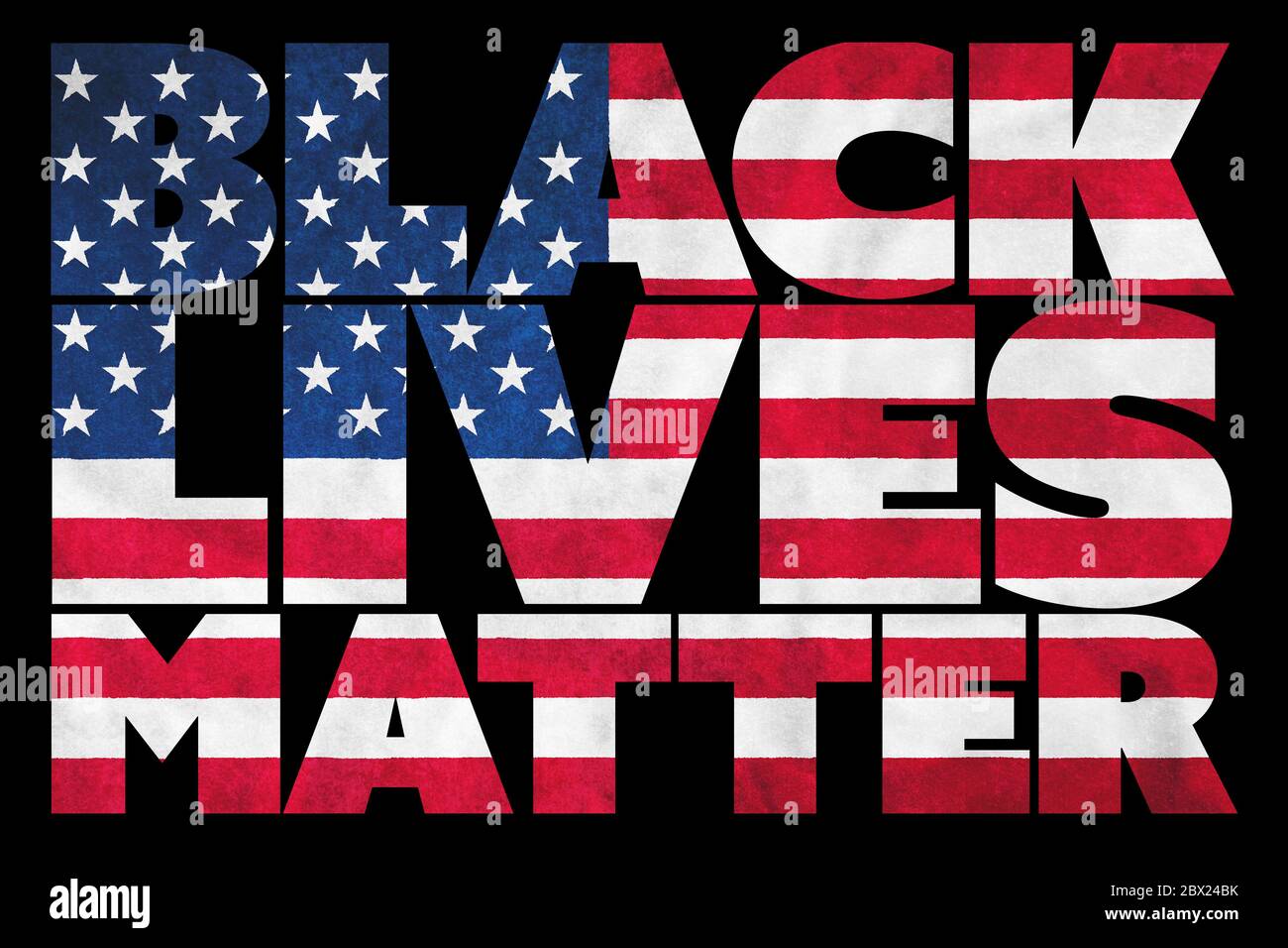 A Black Lives Matter (#BLM) graphic illustration for use as poster to ...