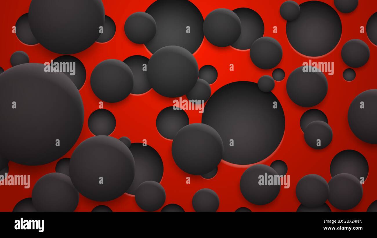 Red shadows black background Stock Vector Images - Alamy