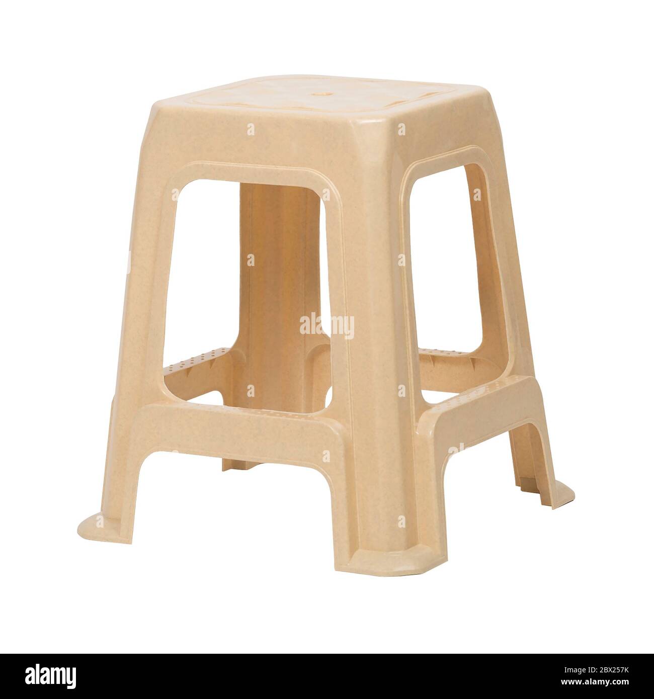Plastic Furniture, chair, table, stool, table in white background Stock ...