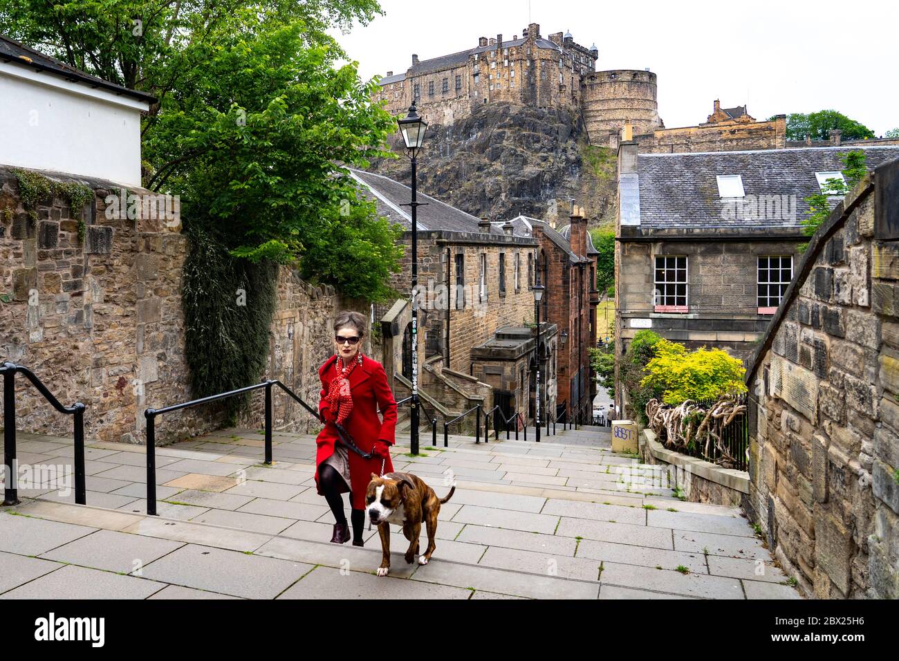 Jean brodie steps edinburgh hi-res stock photography and images - Alamy