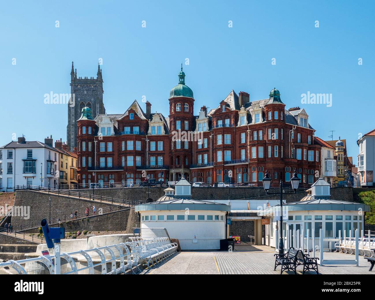 Hotel De Paris in Cromer Stock Photo - Alamy