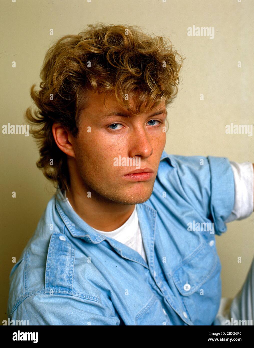 A-HA: Magne Furuholmen in London 1985 Stock Photo - Alamy