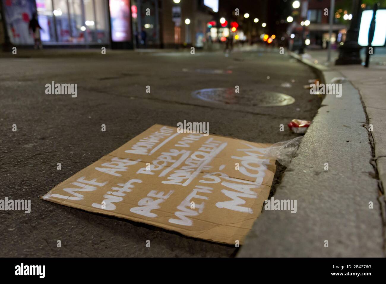 Boston riots 2020 hi-res stock photography and images - Alamy