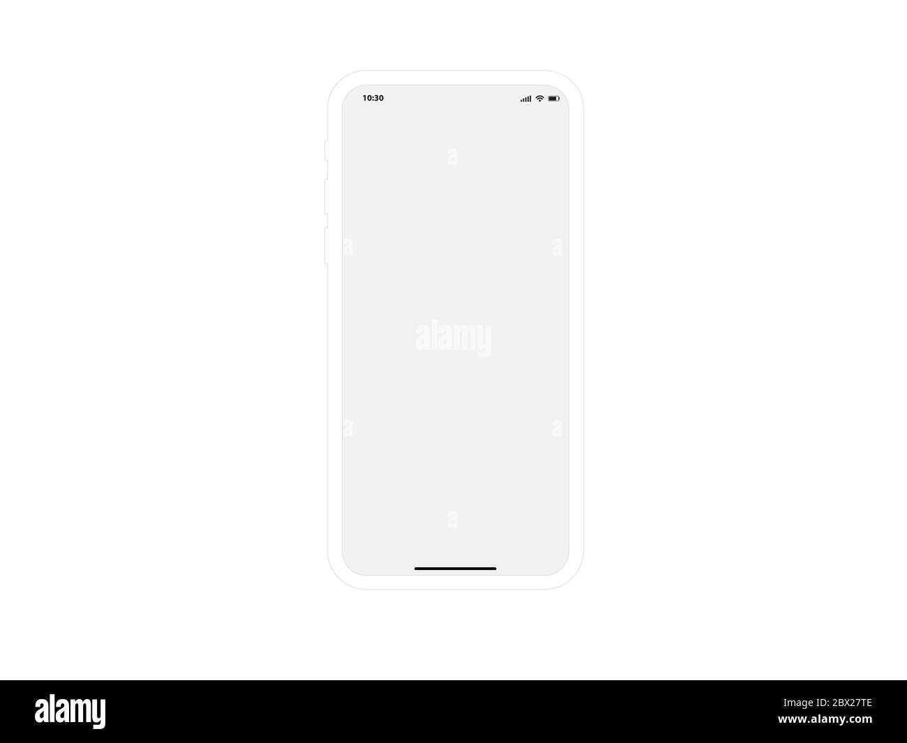 Iphone mockup perspective hi-res stock photography and images - Alamy