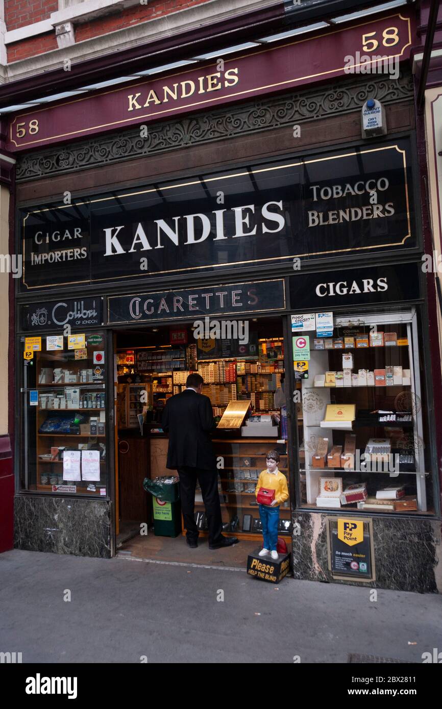 Traditional Tobacconist in London, London, UK Stock Photo - Alamy