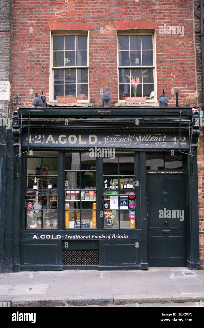 Traditional Shop, London, England, UK Stock Photo - Alamy