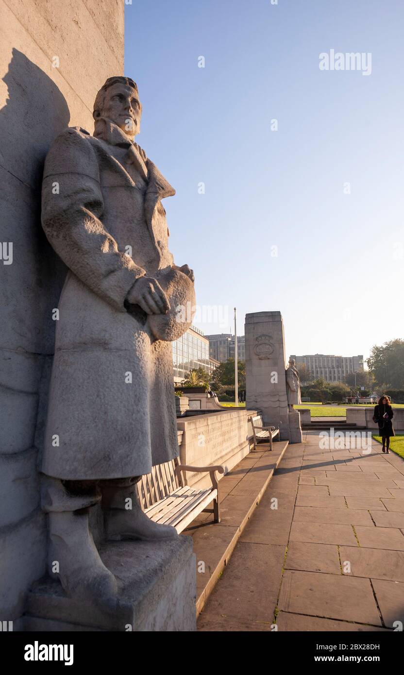 The Western Sentry, a Merchant Navy Officer, Tower Hill Memorial ...