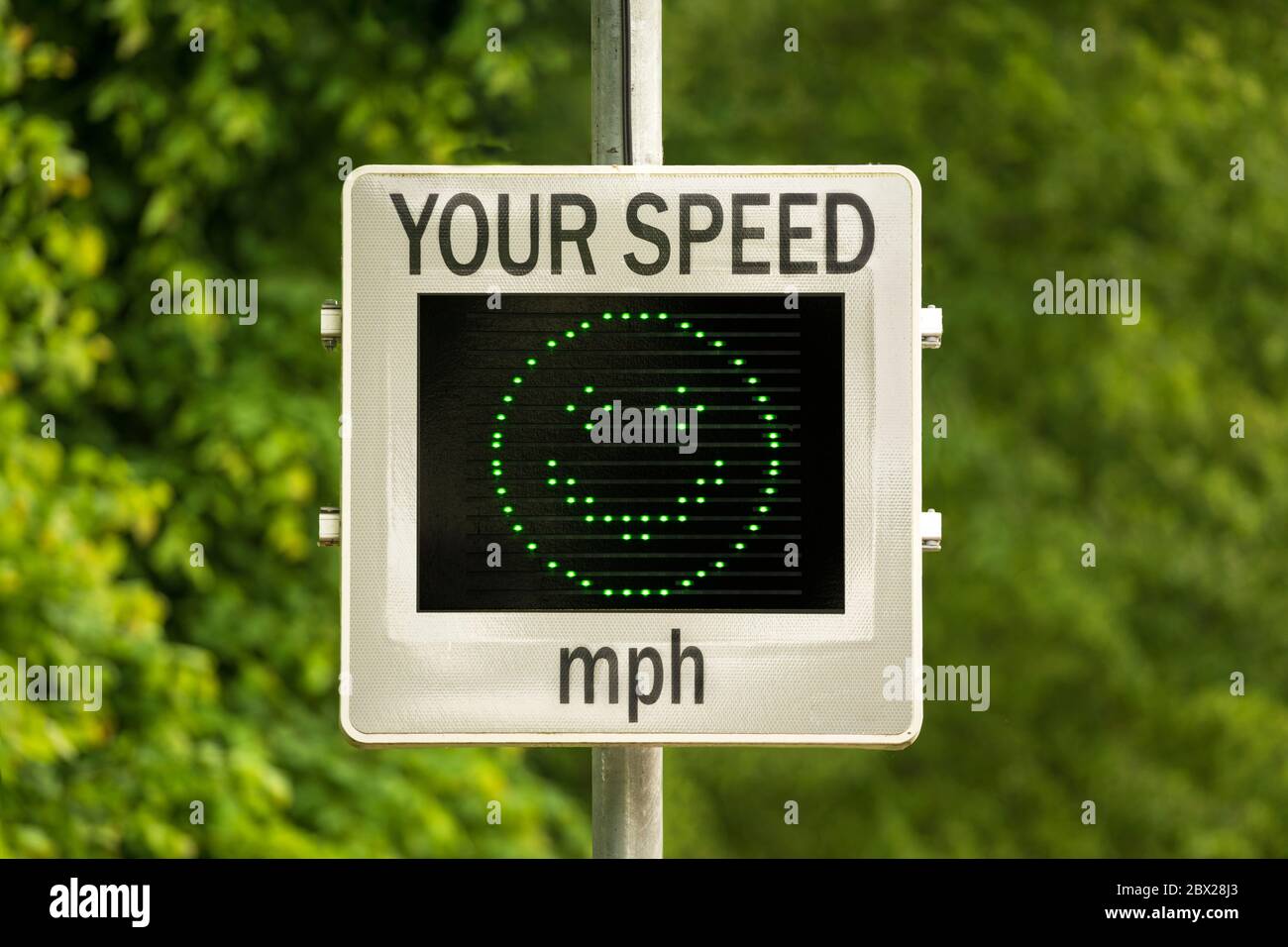Speed Indicator Device (SID) that measures and displays the speed of ...