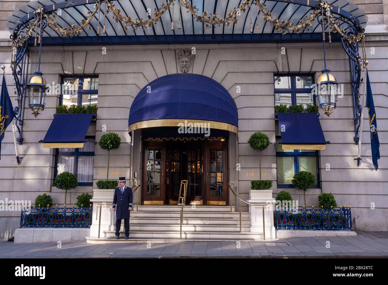The Ritz Hotel, London, UK Stock Photo - Alamy