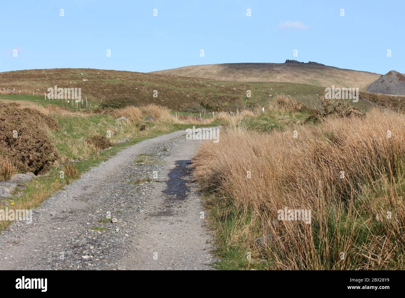 The backroads of NorthWales Stock Photo - Alamy