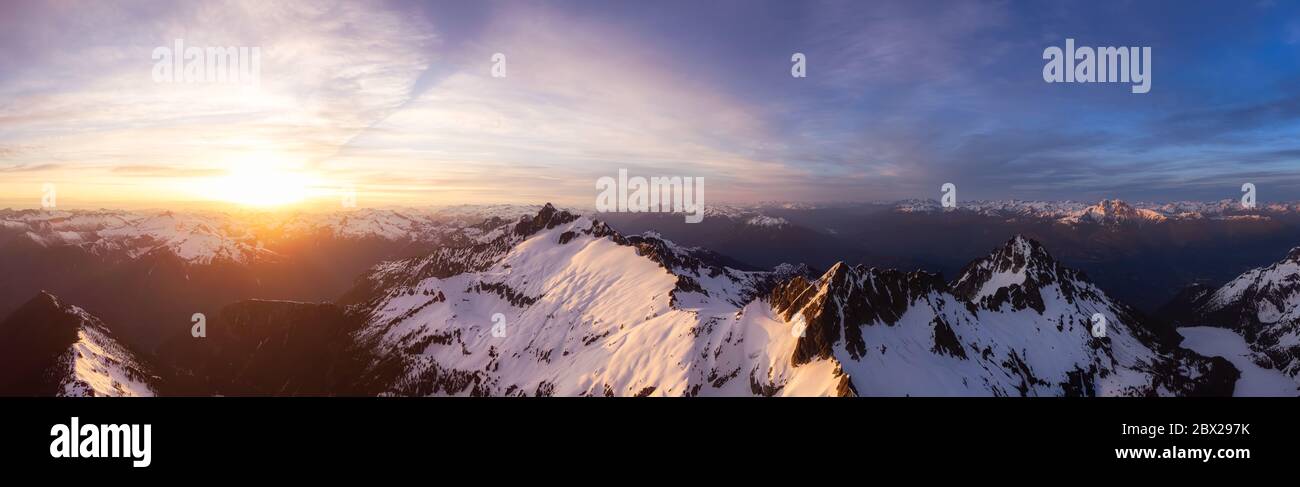 Aerial Canadian Nature Landscape Stock Photo - Alamy