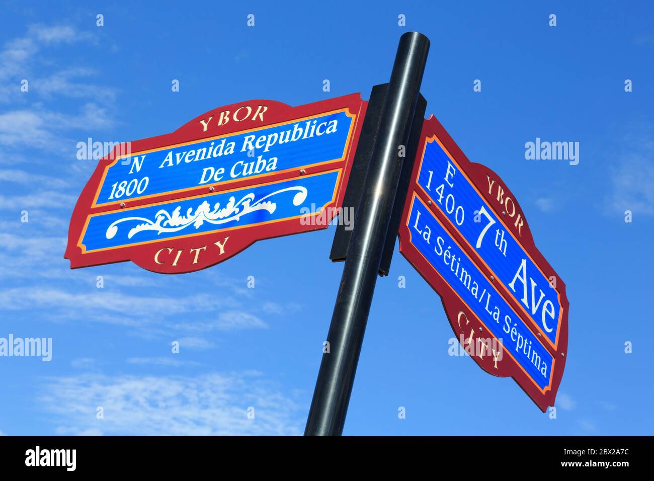 Ybor city sign tampa hi-res stock photography and images - Alamy