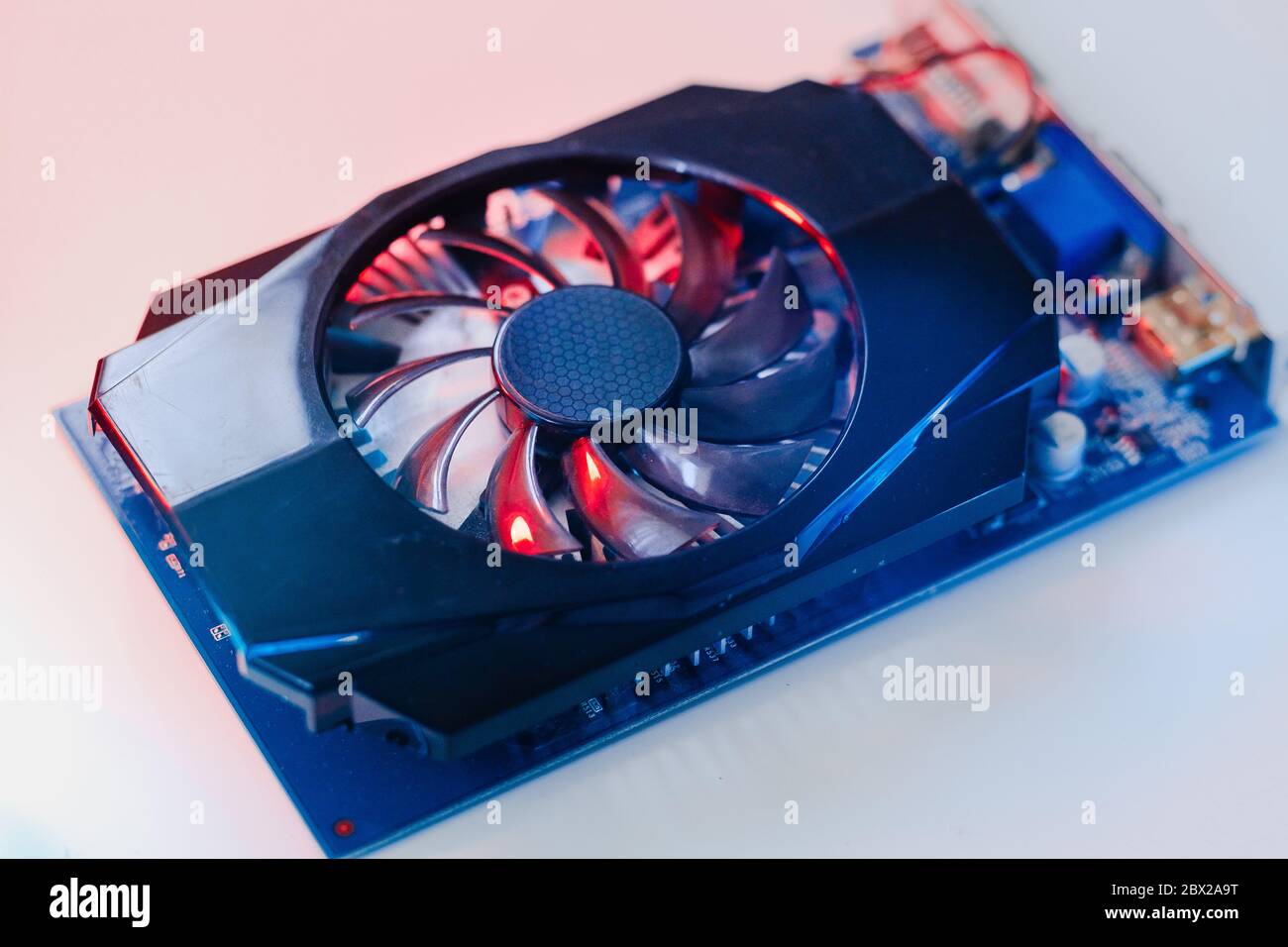 gpu Graphics Proccesing Unit white background on white background ...