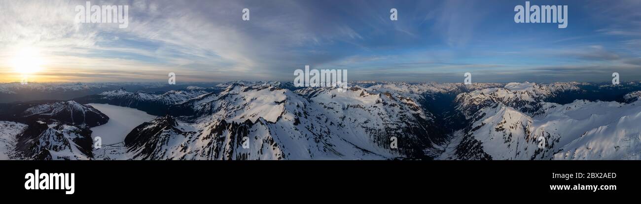 Aerial Canadian Nature Landscape Stock Photo - Alamy