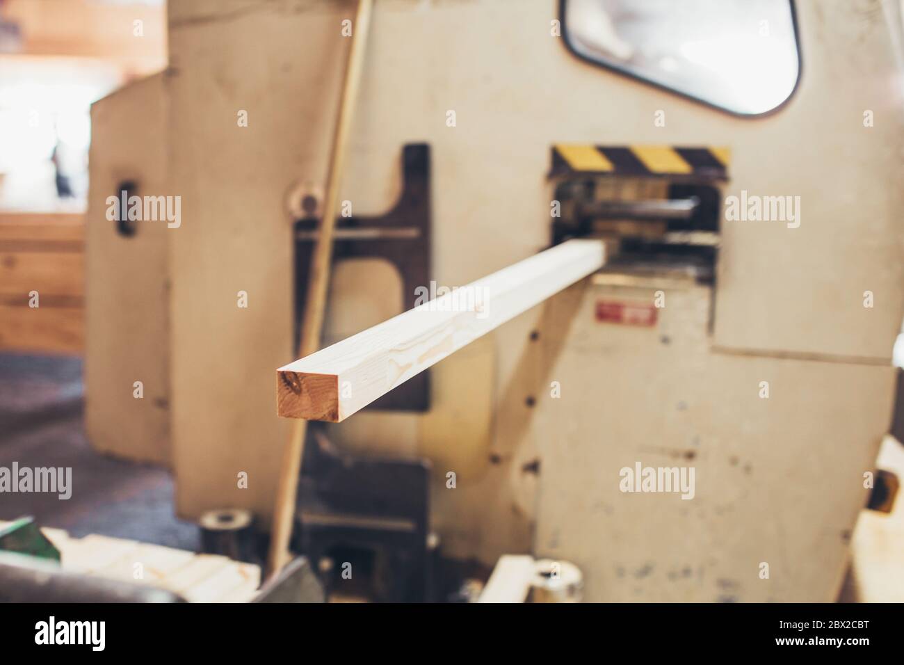 The process of wood processing for the production of sawn timber ...