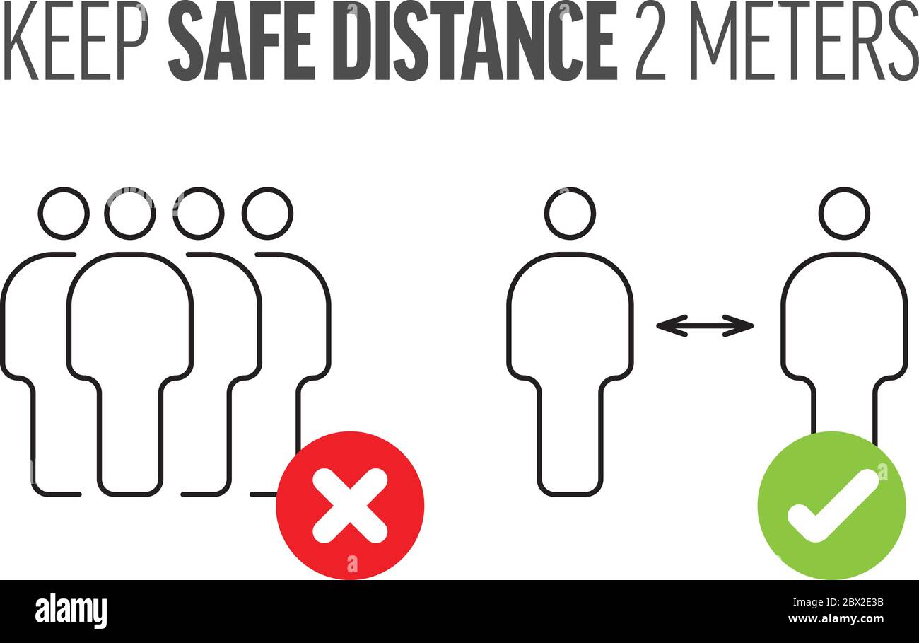 Shop entrance prevention instruction poster template - people keep safe ...