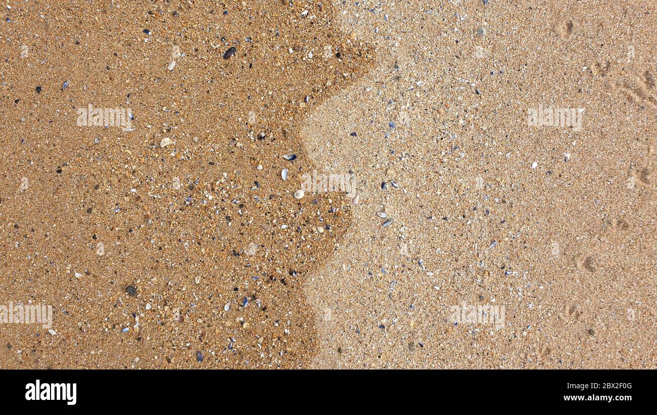 Lines in sand Stock Photo - Alamy